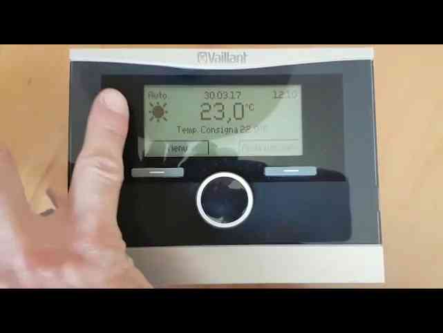 Optimiza tu caldera Vaillant: Cómo configurar el termostato para un control preciso de ...